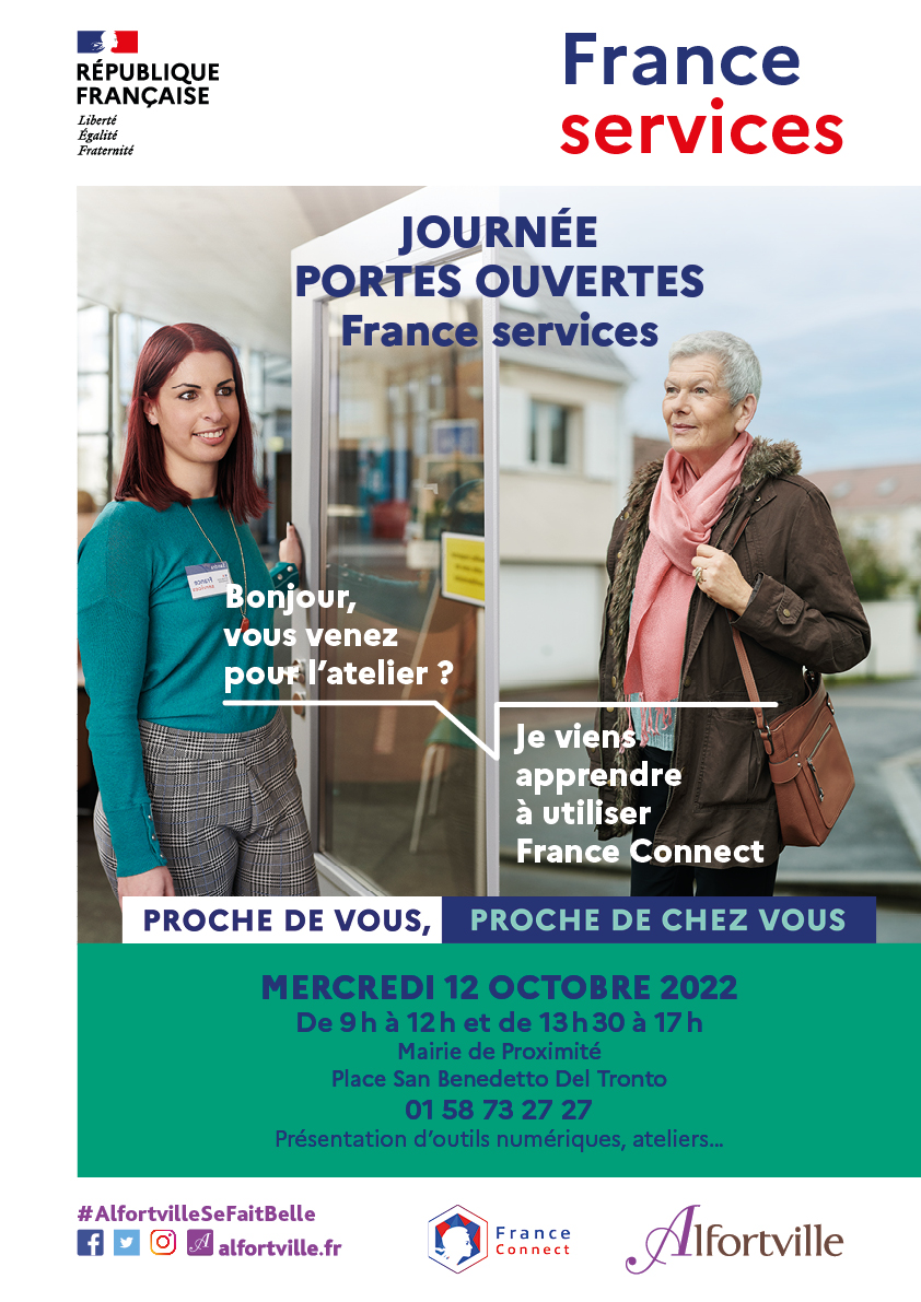 Journées Portes Ouvertes[France services - Alfortville