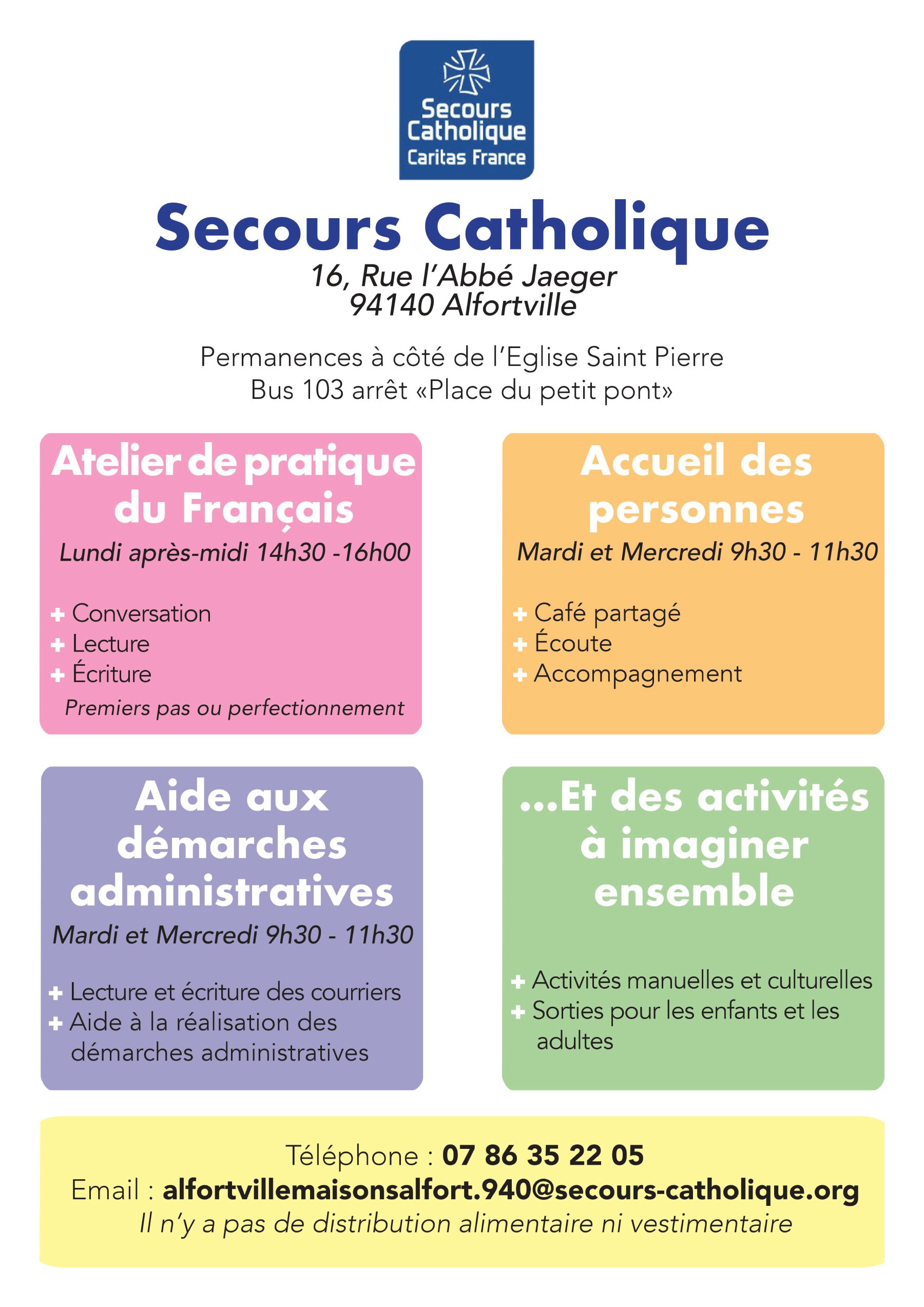 Secours Catholique - Alfortville
